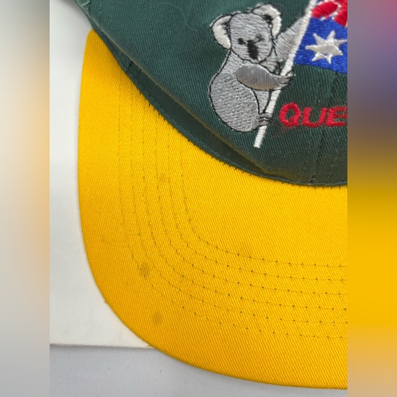 Accessories | Queensland Green Yellow Bill Baseball Hat New With Defect ...
